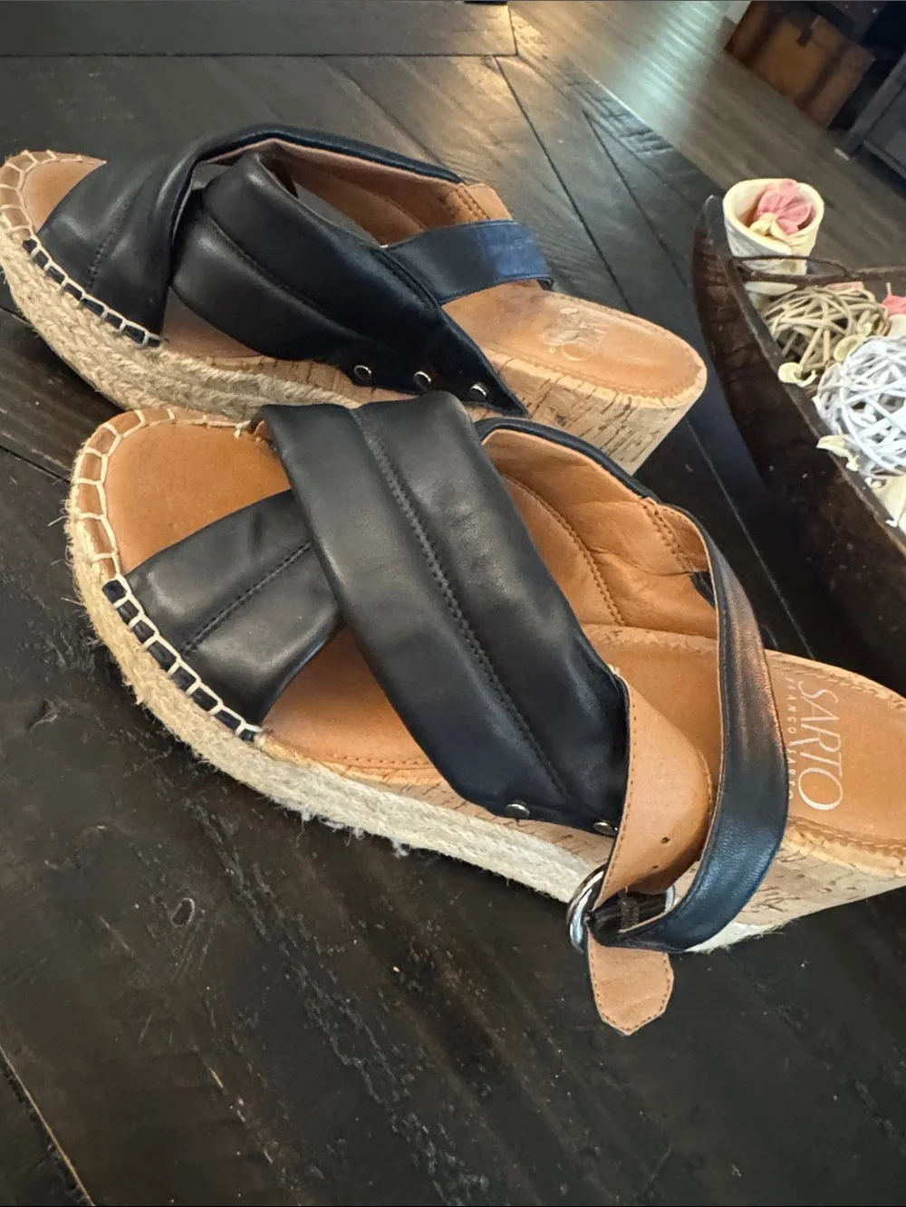 SARTO By Franco Sarto | Shoes | Sarto By Franco Sarto Black Leather ...
